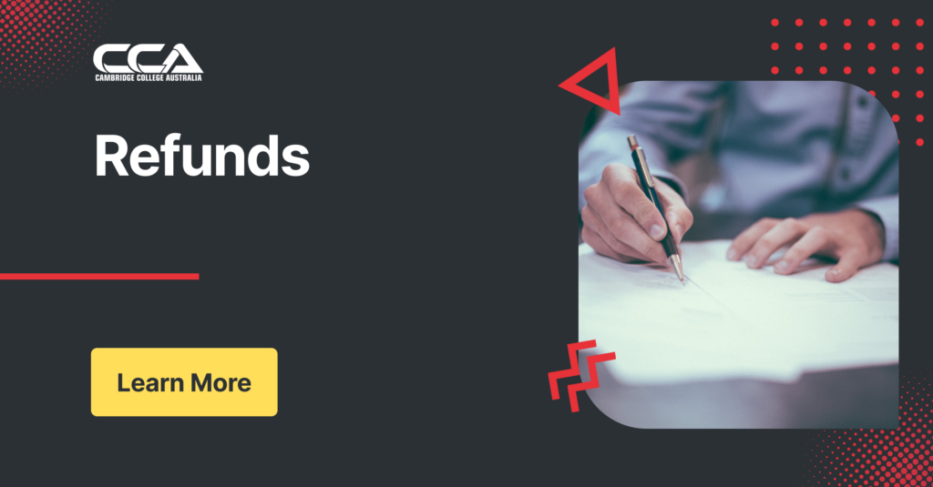 Refunds » Cambridge College Australia